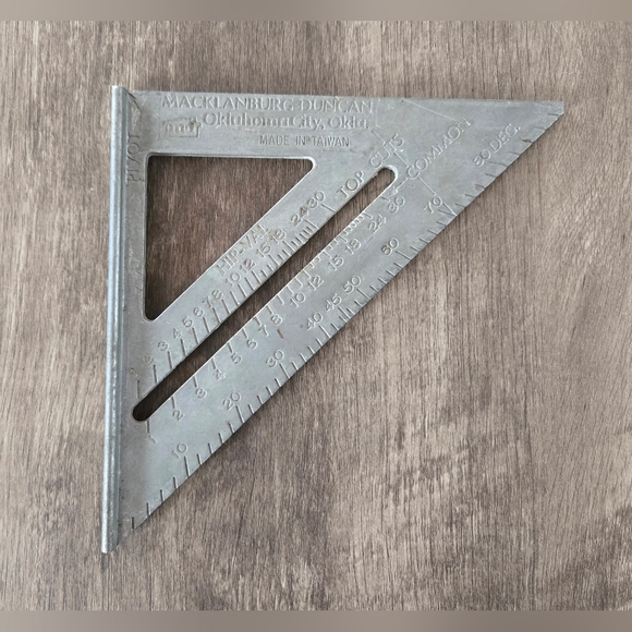 Other | Vintage Macklanburg Duncan Measuring Speed Square | Poshmark